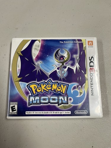 Pokemon Moon - Nintendo 3DS Case With Cartridge | eBay