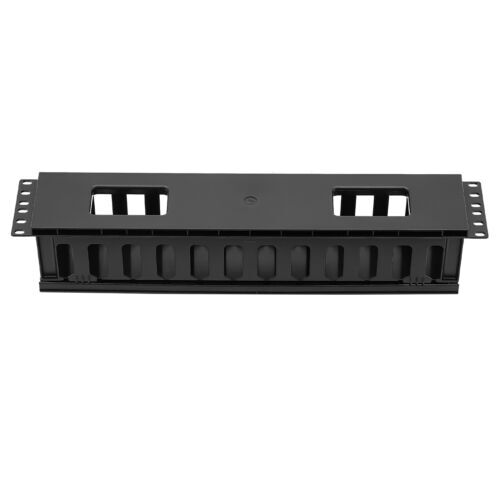 4 Pack Horizontal Rack Mount Cable Management, Cable Organizer, Cable ...