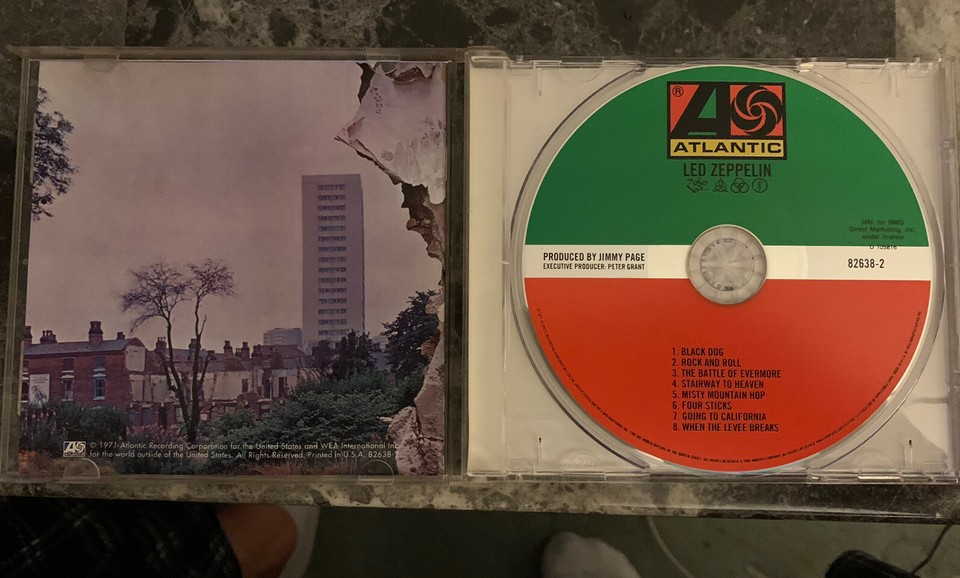 Led Zeppelin IV by Led Zeppelin (CD, Jul-1994, Atlantic (Label)) BMG ...