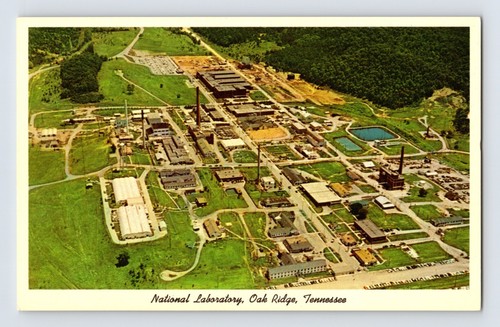 Postcard Tennessee Oak Ridge TN National Laboratory 1960s Unposted ...