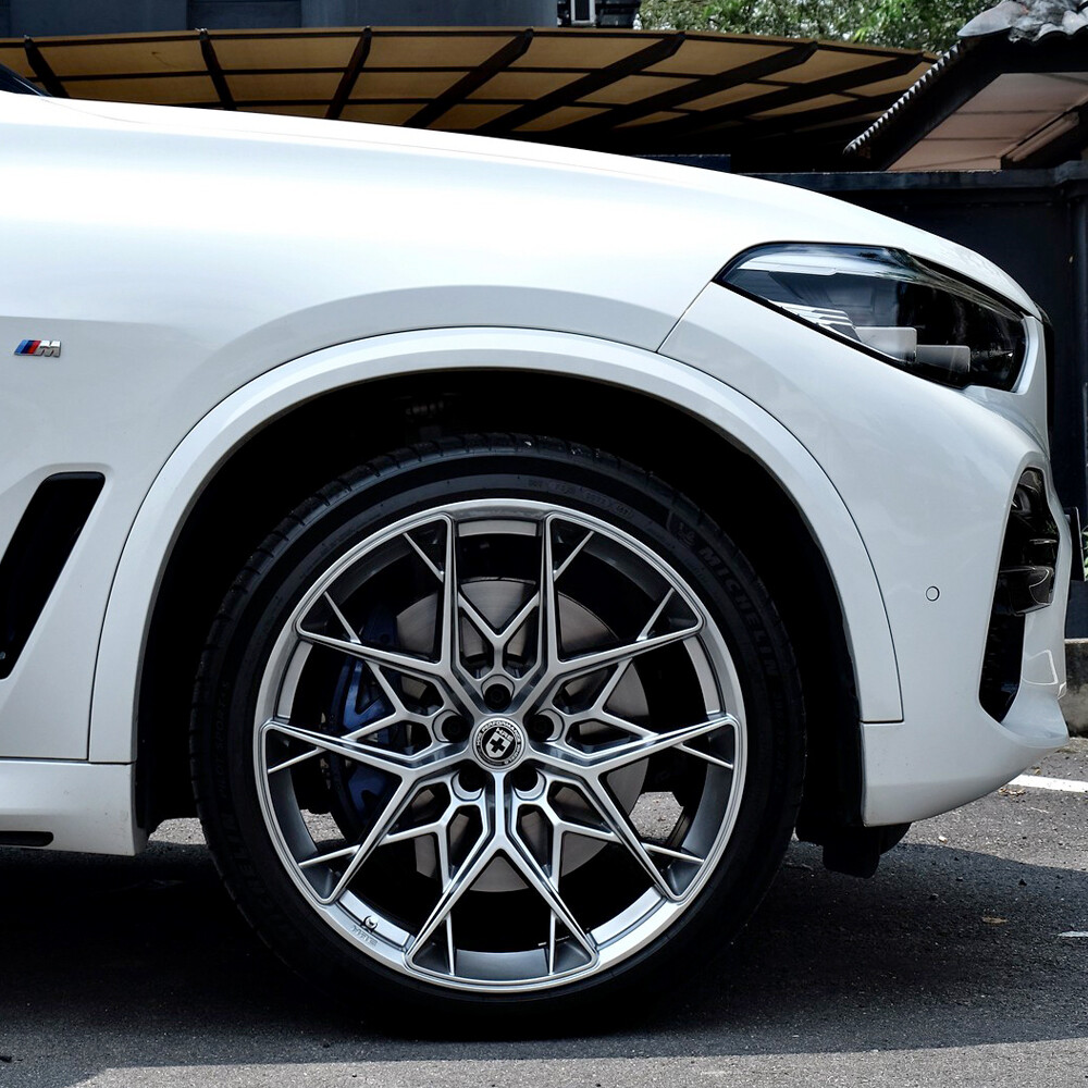 22" HRE FF10 Silver 22x10.5 22x11.5 Forged Concave Wheels Rims Fits BMW ...