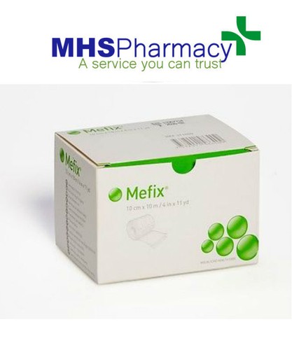 Mefix Dressing Retention Self Adhesive Fabric Tape 10cm x 10m ...
