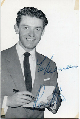 RONNIE HILTON - Signed 5x3 Photograph - MUSIC - SINGER | eBay UK