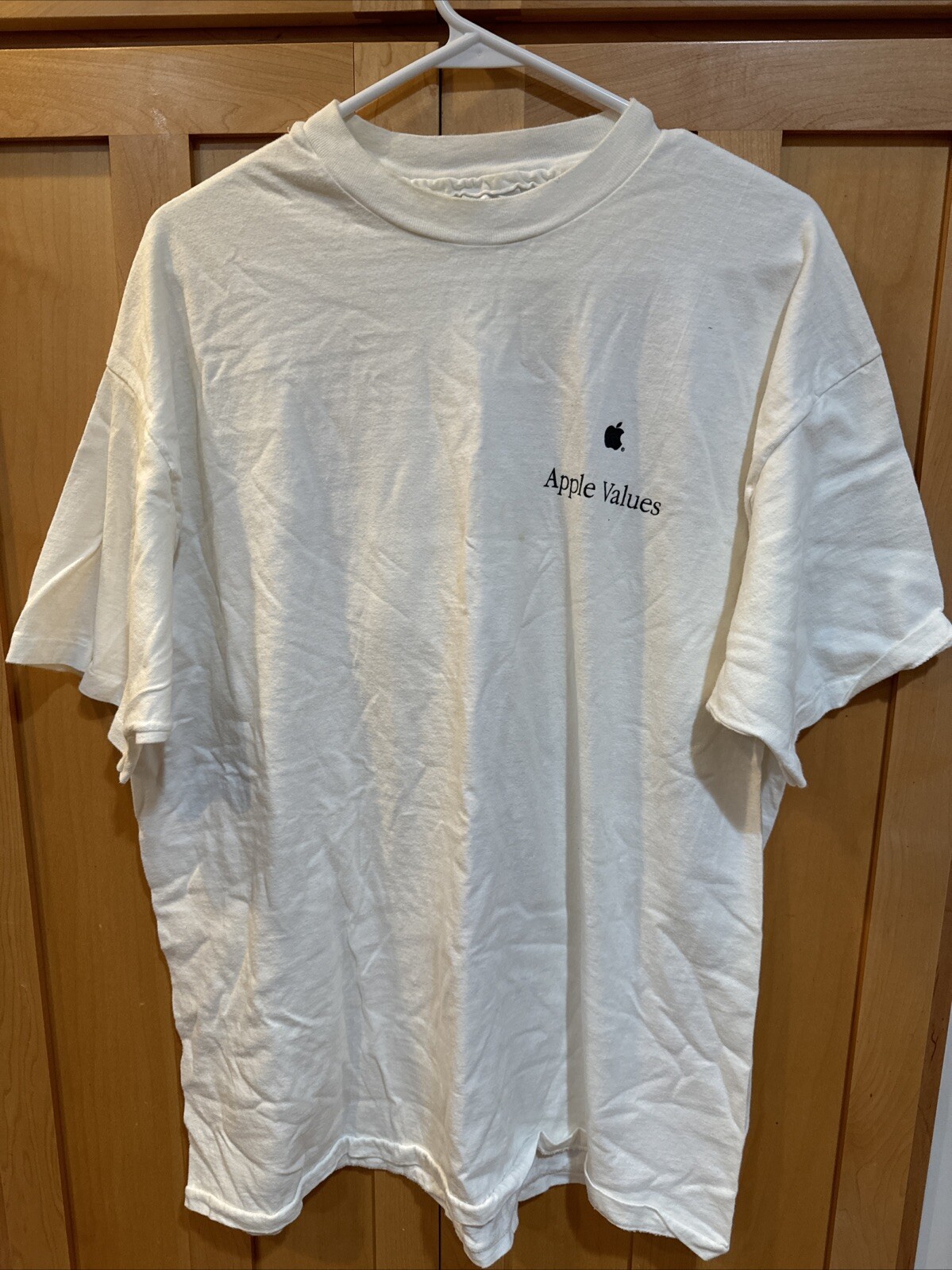 Vintage Apple Computers T Shirt Apple Values Positive… - Gem