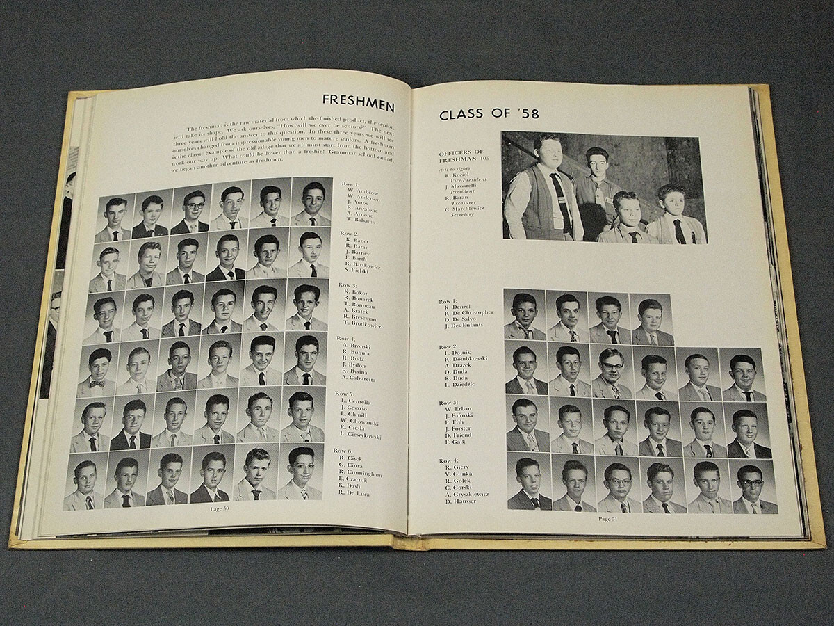 1955 Dolphin Yearbook Weber High School Chicago Illinois IL | eBay
