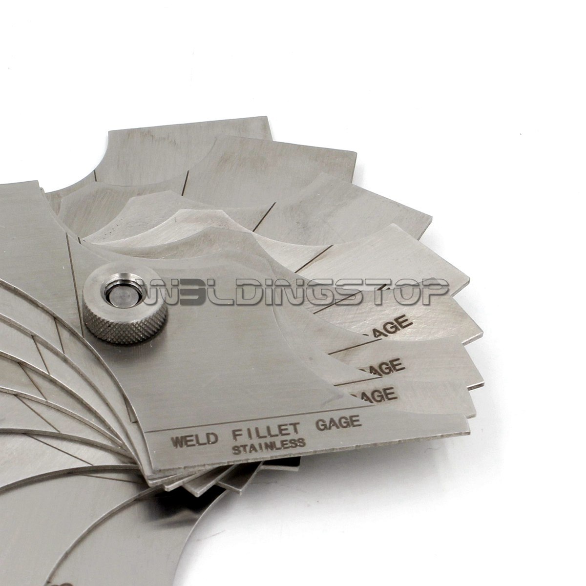 Welding Fillet Gage 8 piece set 1"~2" 1/8 Pipe weld Radius Gauge WSG ...