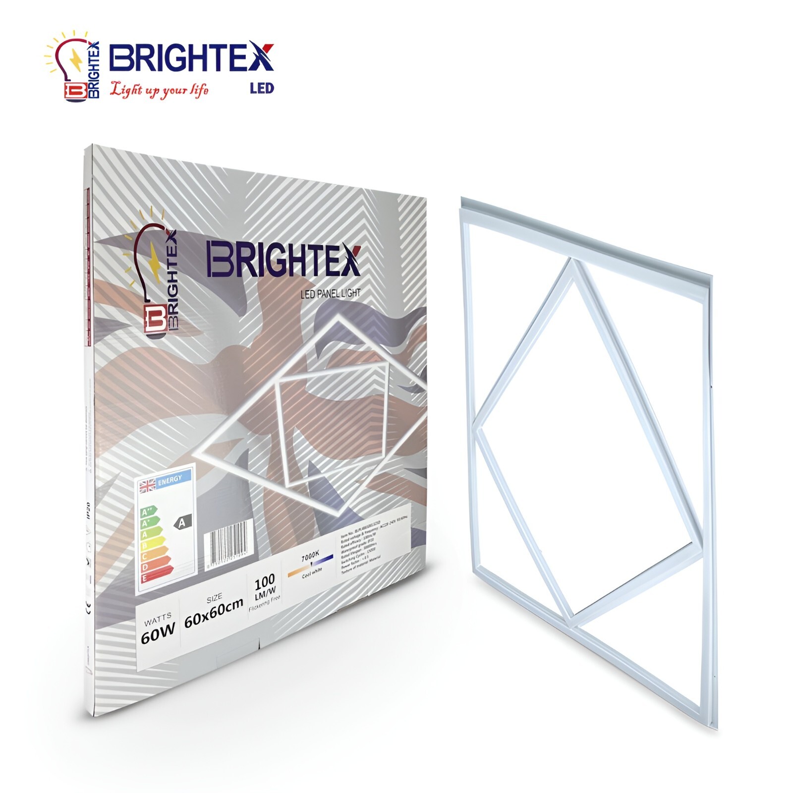 LED PANEL LIGHT 600X600MM DIAMOND Lattice 60W FRAME BORDER EDGE LIGHTS ...