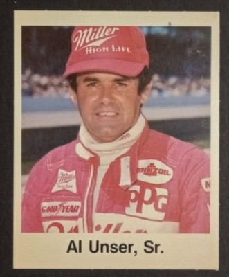 1984 Avalon Hill Indianapolis 500 Racing Board Game Card Al Unser Sr ...