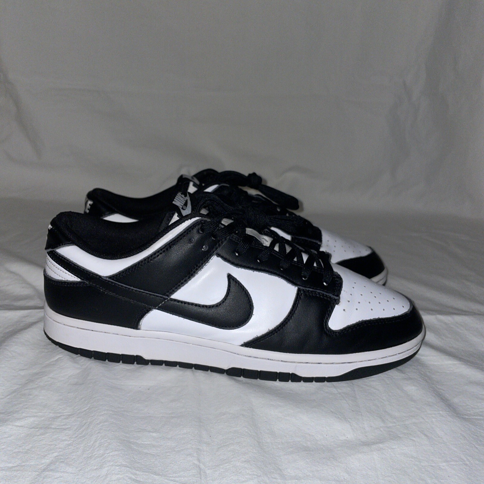 Nike Dunk Low Retro Black White Pandas Mens US Size 1… - Gem