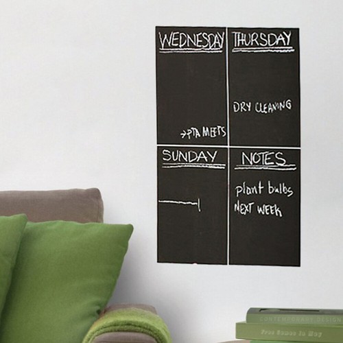 4 Pcs Blackboard Stickers Chalk Sign Removable Chalkboard Wall Decal for | eBay