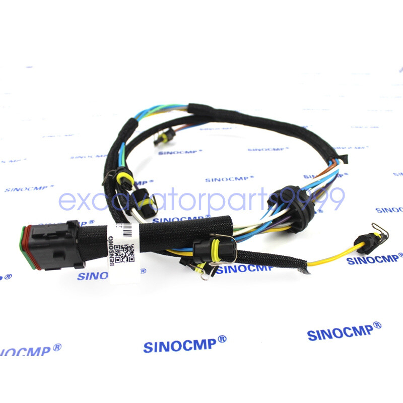 222-5917 2225917 Fuel Injector Wiring Harness for CAT C7 Engine 324D ...