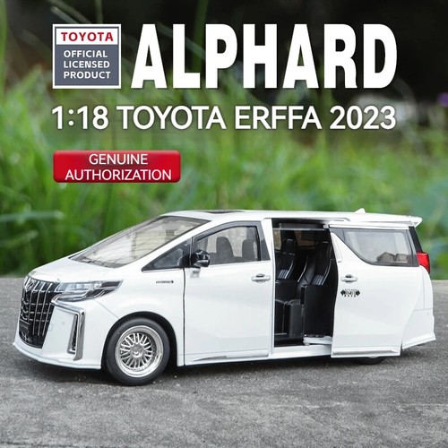 1/18 Toyota Alphard MPV Alloy Car Model Diecast Metal Toy Vehicle Sound ...