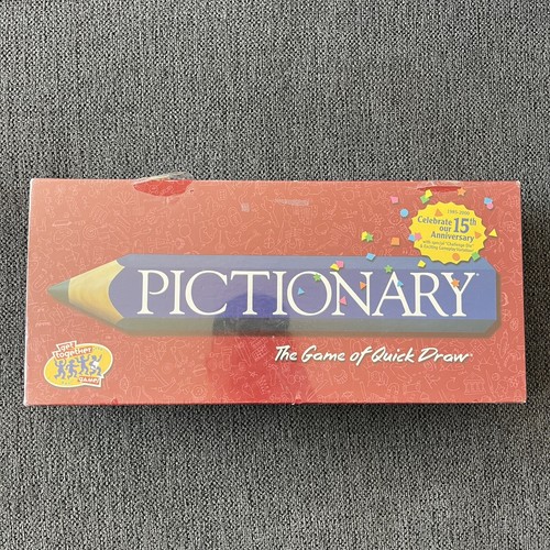 New Pictionary 1993 1997 Edition Milton Bradley Board Game Sealed Quick ...
