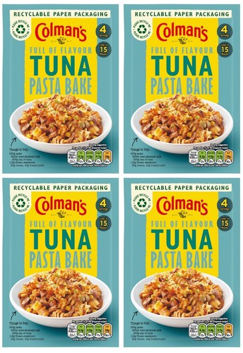 Colman's Tuna Pasta Bake Recipe Packet Mix 44g PACK OF 4 | eBay UK