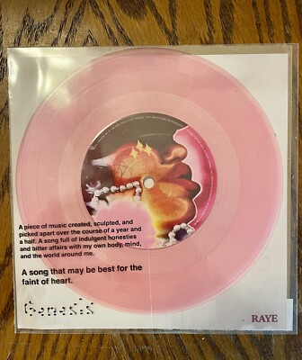 RAYE Genesis Translucent Baby - Bubblegum Pink 7” Vinyl (Ships Now!) | eBay