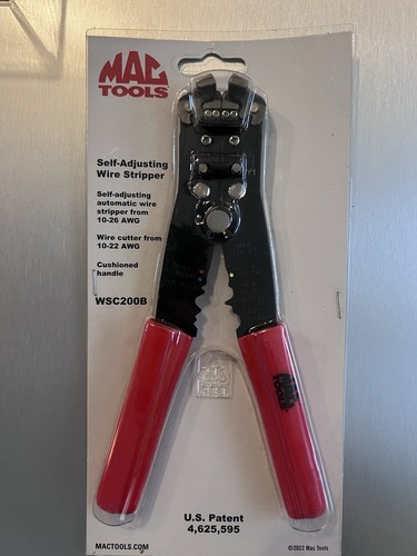 Mac Tools Self Adjusting Wire Stripper | eBay