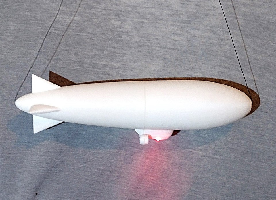 N Scale 3D Printed Blimp with Blinking LED | eBay