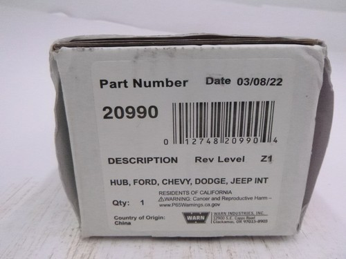 For 1966-1996 Ford Bronco Warn 20990 Manual Locking Hubs-Set of Two | eBay