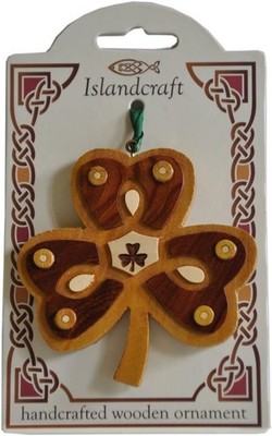 Royal Tara Irish Wooden Shamrock Hanging Decoration, Holy Trinity | eBay