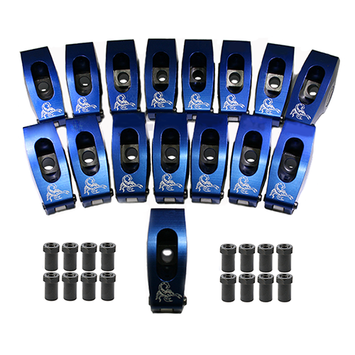 Scorpion 1.6 SBC Narrow Body Race Series Rocker Arms Set 3/8 Inch Set ...
