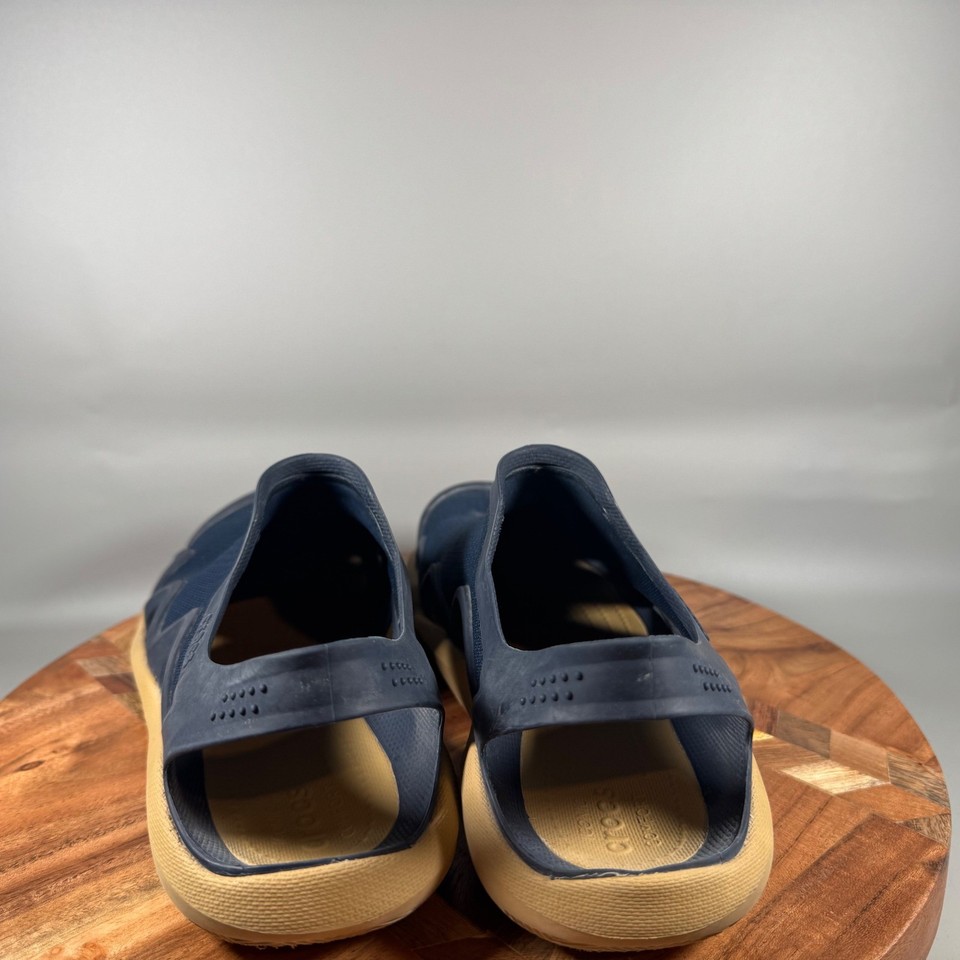 Crocs Swiftwater Mesh Water Shoes Navy Blue Mens Size 10 M Clogs ...