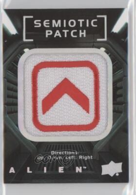 2017 Upper Deck Alien Movie Semiotic Patch Directions #SP19 Patch p1l ...