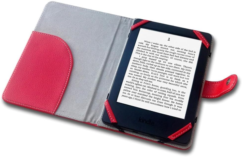 Book Style Litch Pu Leather Case Cover for 6" Ebook Reader Case Cover ...