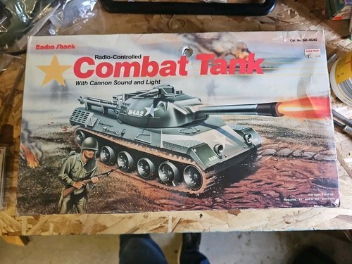 Radio Shack Combat Tank Vintage RC Tank 60-4040 Parts Repair CJ | eBay