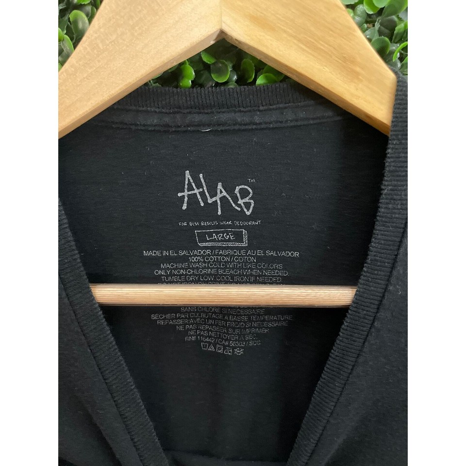 ALab, Black T-Shirt, Peace Van, Alien, Bikini Girls Men’s Size L | eBay