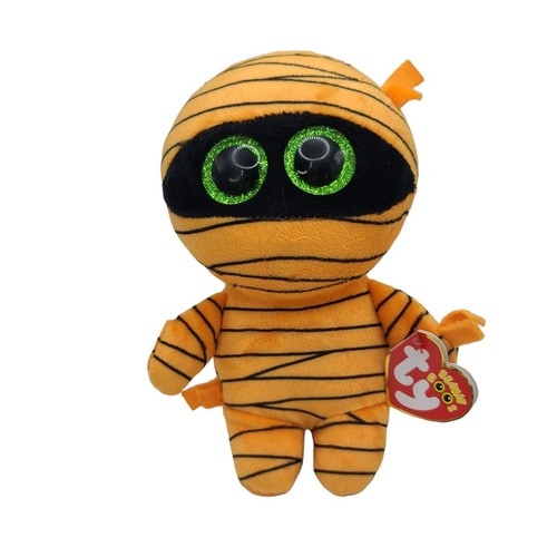Beanie Baby Boos ty Mask the Mummy Orange Toy Halloween Plush 2017 ...