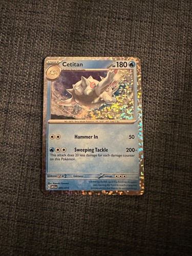 Cetitan Hp 180 Holo #60 Pokémon Card 2023 | eBay