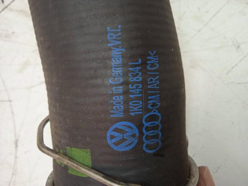 1K0145834L tube pour VOLKSWAGEN JETTA (1K2) ADVANCE BLUEMOTION 2005 ...