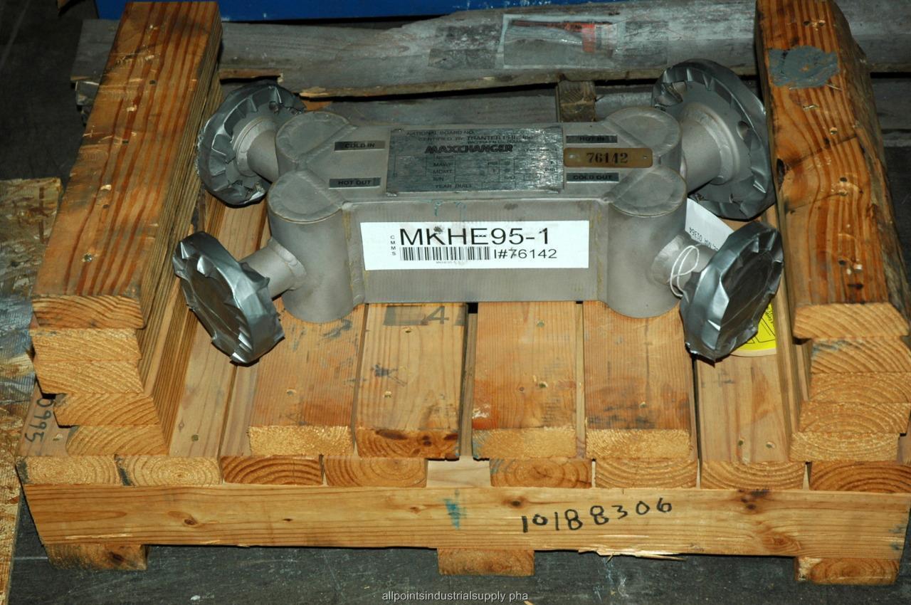 Tranter PHE MaxChanger Mini Welded Plate Heat Exchanger MX-12-0412-US ...