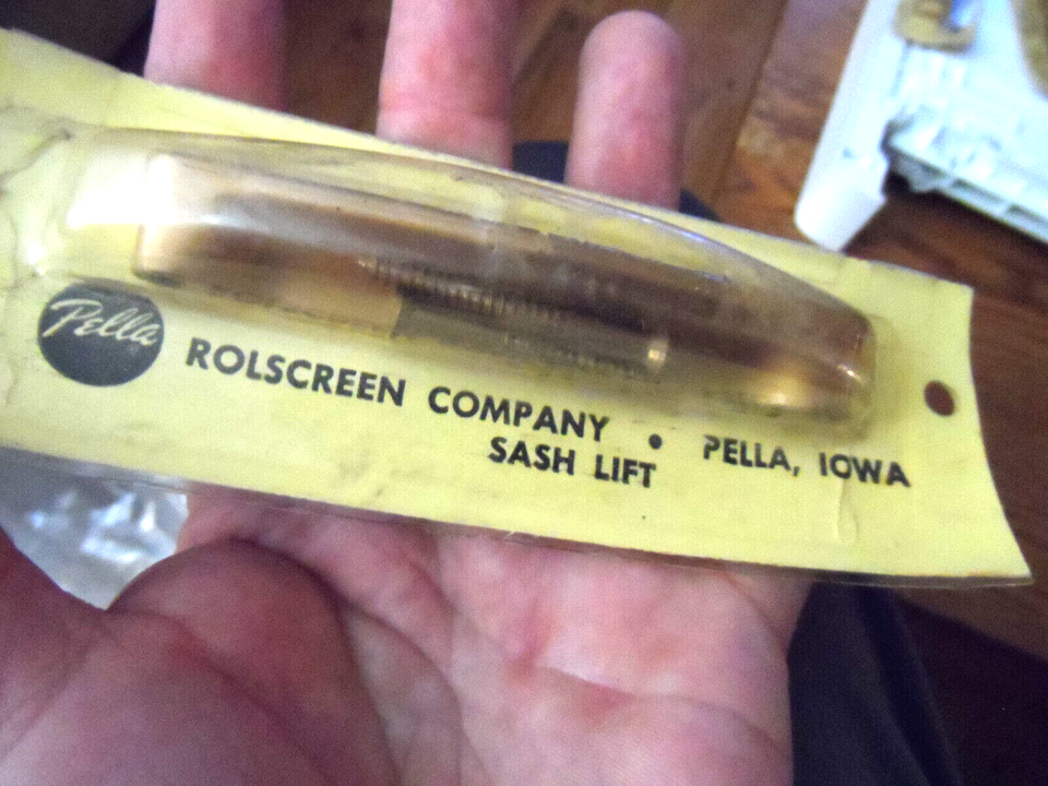 Pella Double Hung Sash Lifts - Royal Bronze - Rolscreen Co - NOS | eBay