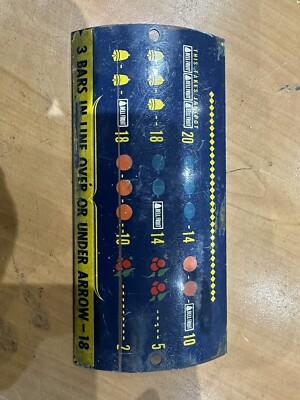 MILLS HIGH TOP ONE ARM BANDIT SLOT MACHINE- 2/5 ORIGINAL AWARD CARD ...