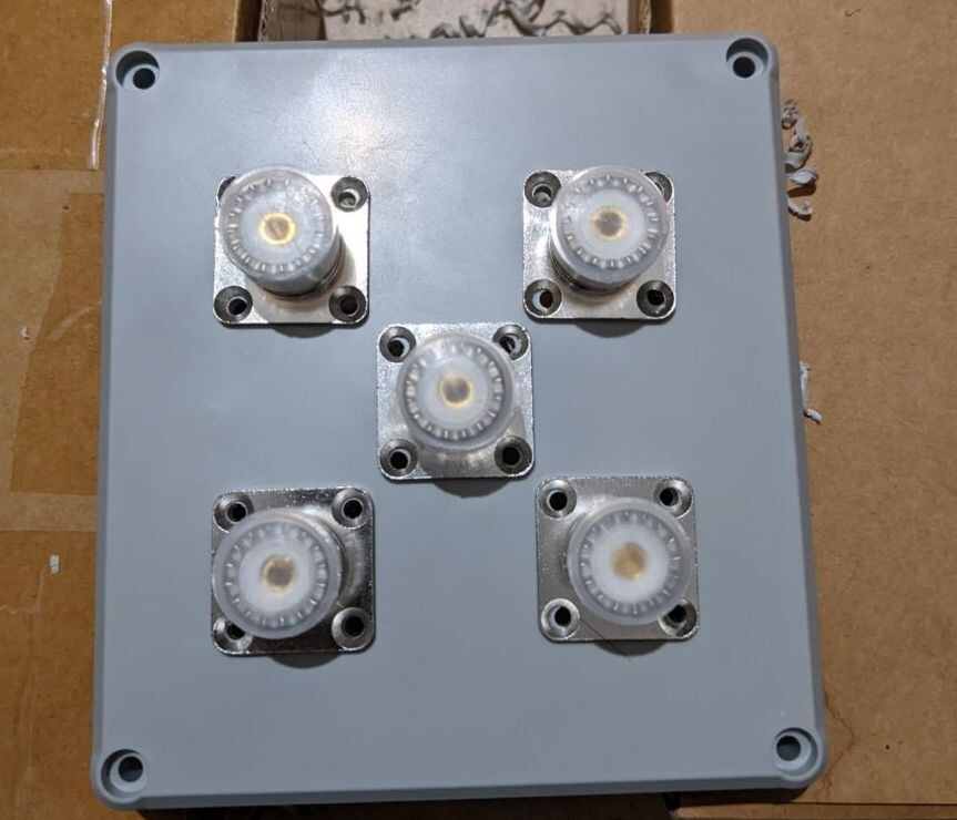 DIY KIT 4:1 with BOX remote antenna switch SO-239 Full KIT 1.8 - 60mhz ...