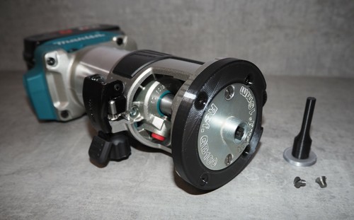 Makita DRT50 / RT0700C Compatible Trim Router Replacement Base + Screws ...