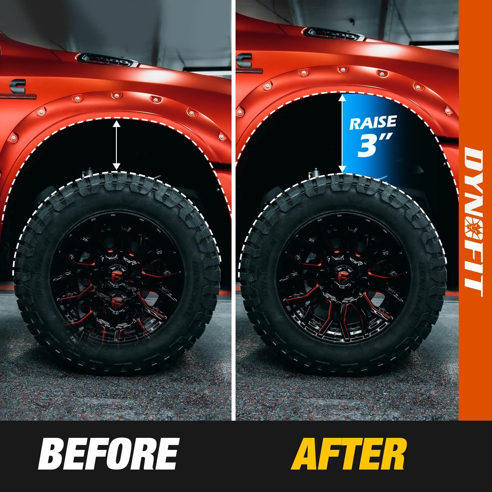 3" Front Leveling Lift Kits for Sil-verado 1500 2WD/4WD 2007-2019, GMC ...