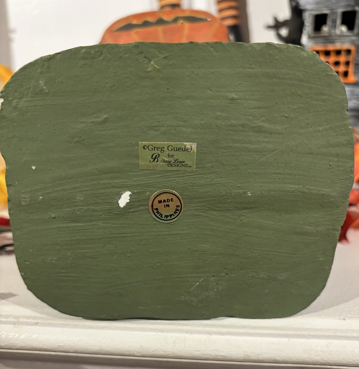 Bethany Lowe Greg Guedel Halloween CANDY CREEP SKELETON RETIRED 2015 ...