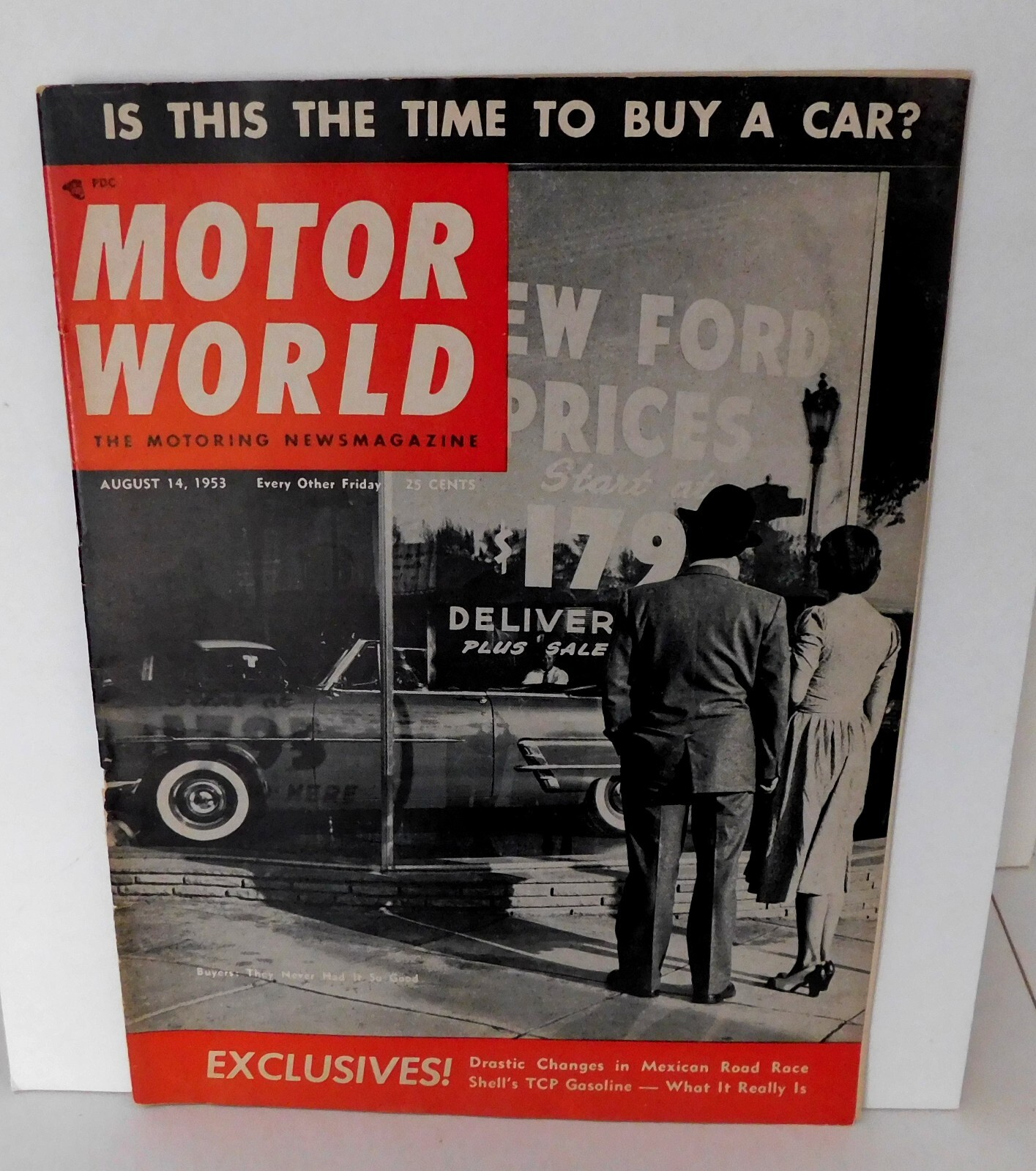 Motor World Magazine August 14, 1953 Mexican Road Race | eBay