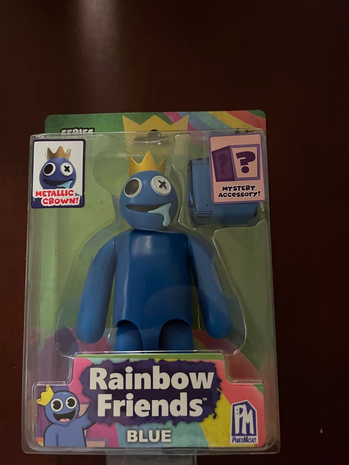 Rainbow Friends BLUE 5" Action Figure Posable Figure Series 1 PhatMojo ...