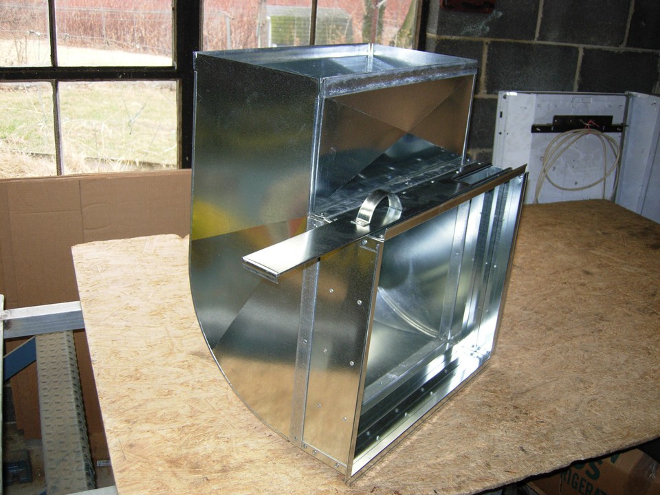 Custom 20" x 14" to 20" x 8" metal shoe HVAC | eBay