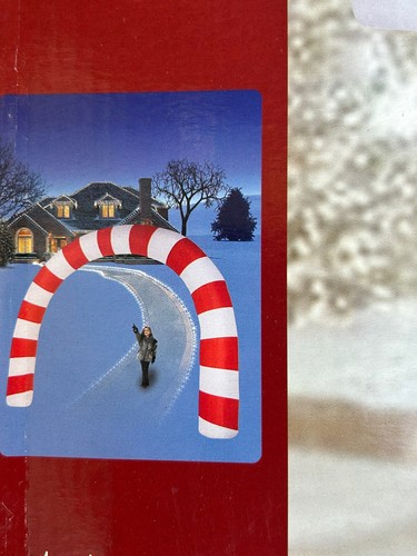 2006 GEMMY 15’ Colossal Candy Cane ARCHWAY Lighted Christmas inflatable ...
