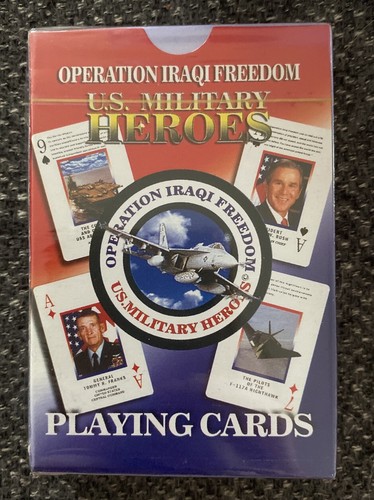 Operation Iraqi Freedom US Military Heros Playing Cards Sealed | eBay