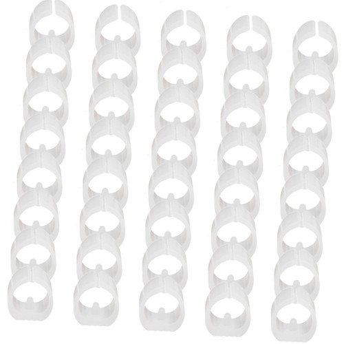 40Pcs NonSlip Plastic Tubing Caps Cover Floor Protectors Chair Feet ...