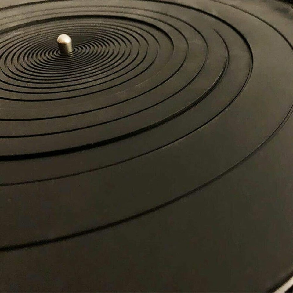 Audio Technica AT-LP120BK/AT-LP-1200 Turntable Platter Mat - 12 Inch ...