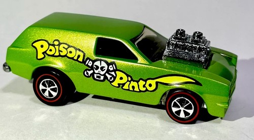 CUSTOM MADE HOT WHEELS REDLINE POISON PINTO - NICEST !! Pearl Green 💚 ...
