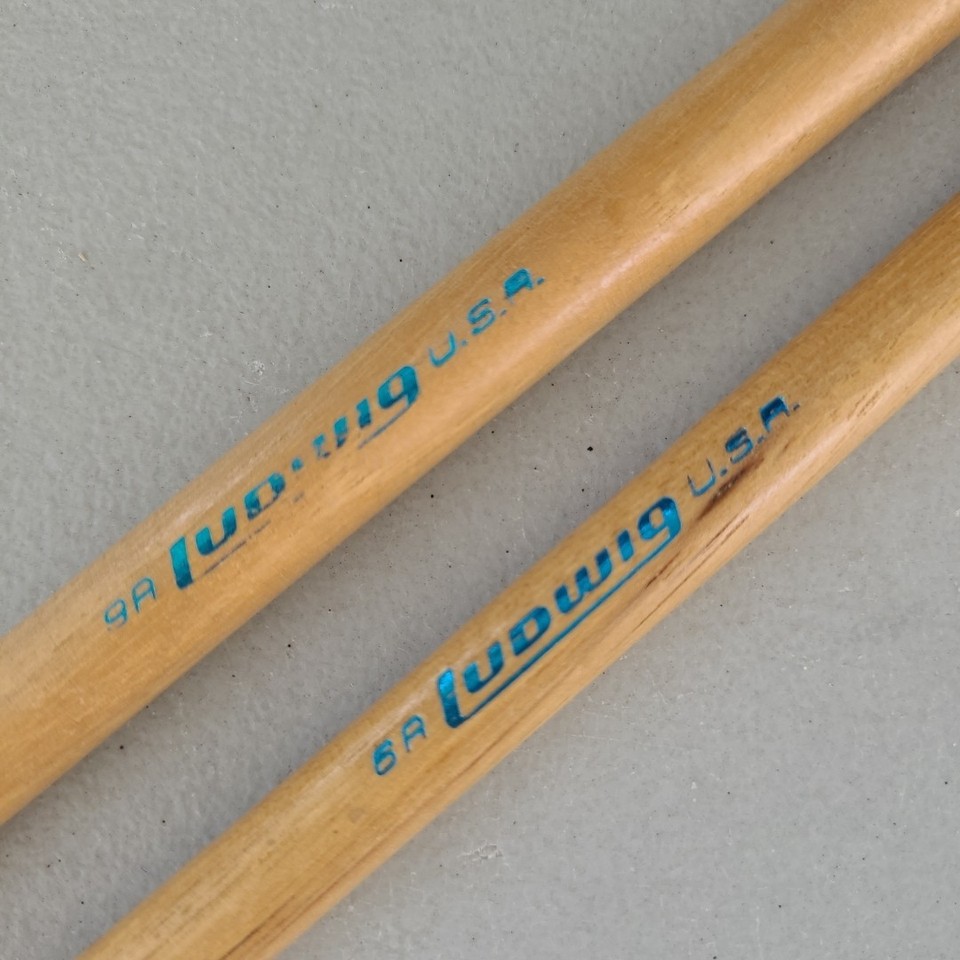 Ludwig Vintage 5A And 9A Model Drumsticks Pair Drum Sticks | eBay