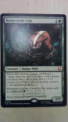 Magic The Gathering TCG Badgermole Cub - Avatar: The Last Airbender | eBay