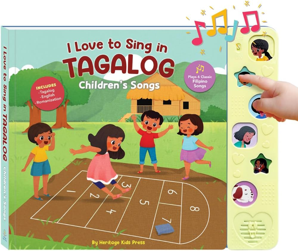 I Love to Sing in Tagalog: Children'S Songs, Press and Play Interactive ...